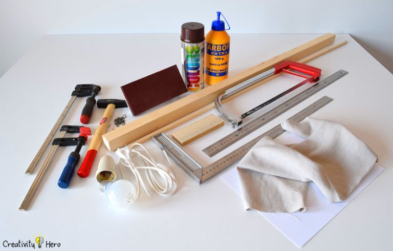 How To Build A Wooden Desk Lamp | DIY Project - Creativity Hero