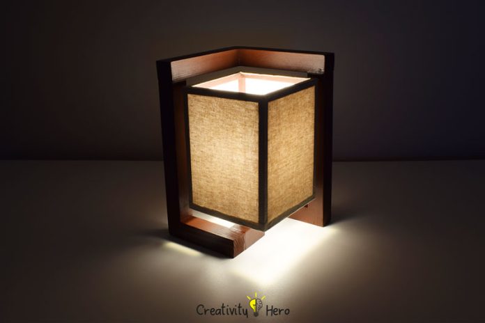 How To Build A Wooden Desk Lamp | DIY Project - Creativity Hero
