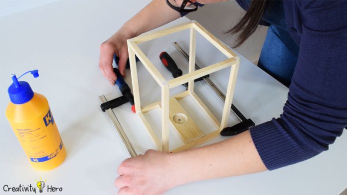 How To Build A Wooden Desk Lamp | DIY Project - Creativity Hero