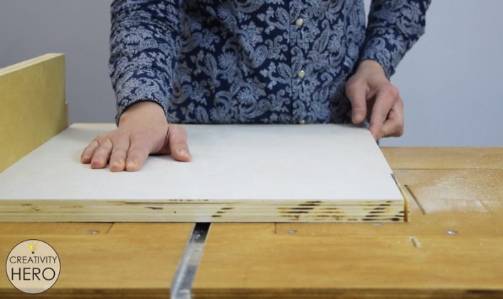 DIY Mid-Century Modern Side Table / End Table - Creativity Hero