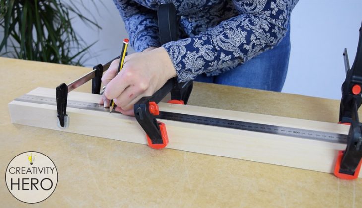 DIY Mid-Century Modern Side Table / End Table - Creativity Hero