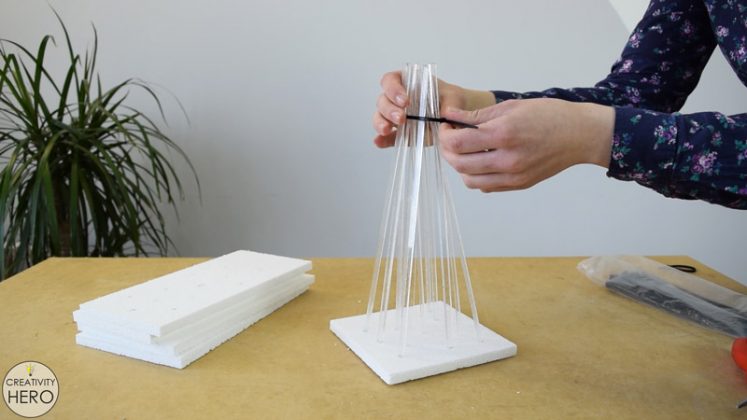 DIY Concrete and Acrylic LED Lamp with a Wooden Base - Creativity Hero