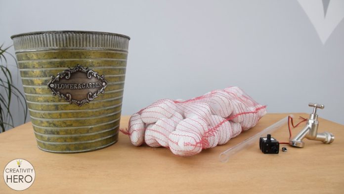 How to Make a FLOATING Faucet Fountain | DIY Project - Creativity Hero